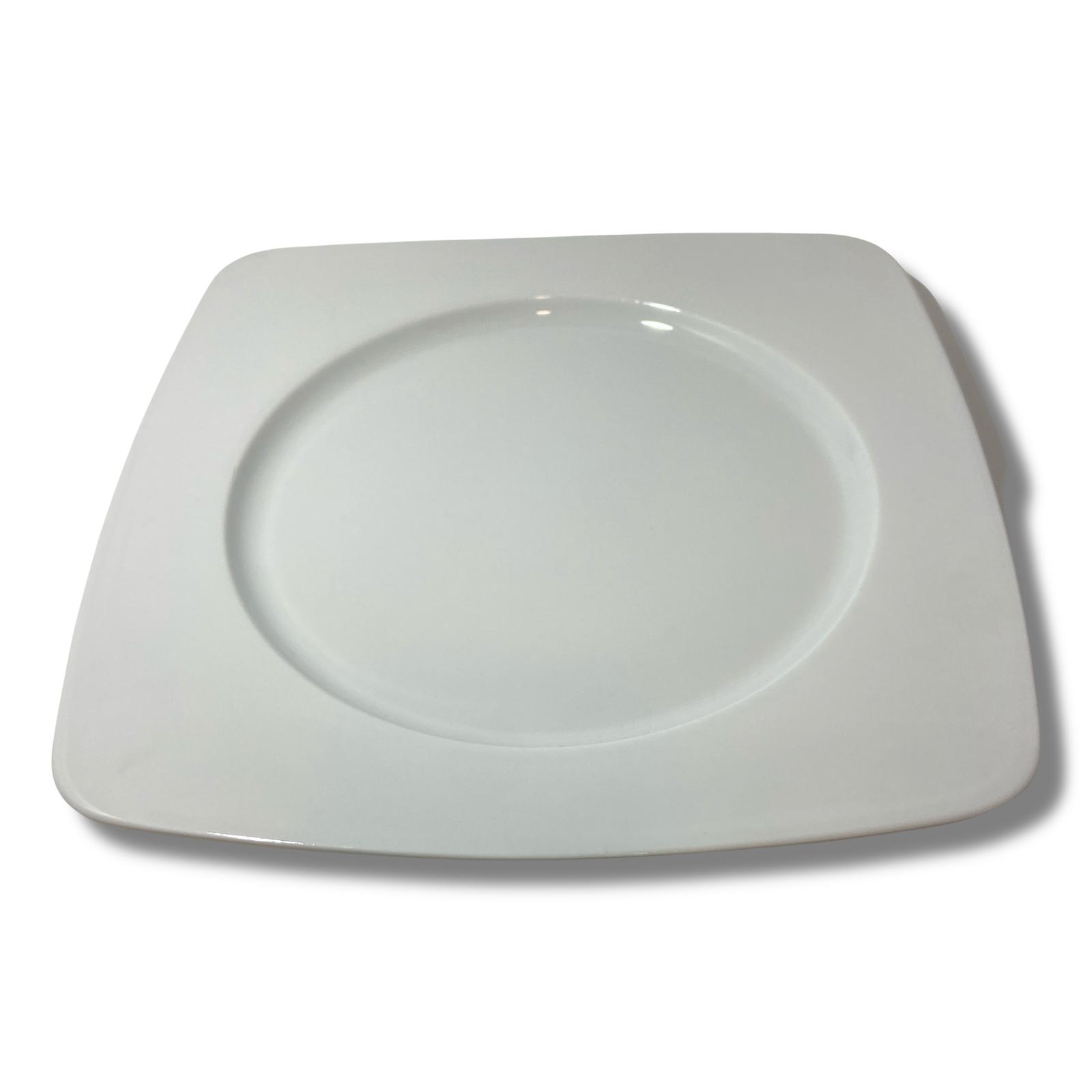 Plato Cuadrado 26x26cm - Productos para Heladería y Cafetería